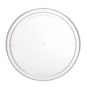Clear Round Container Lid - Bio Packaging WA